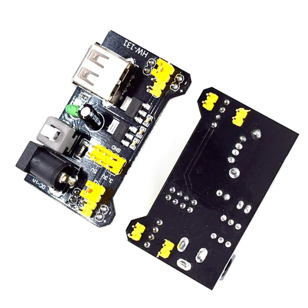 MB102 Breadboard Dedicated Power Module Compatible 5V 3.3V Adjustable ...