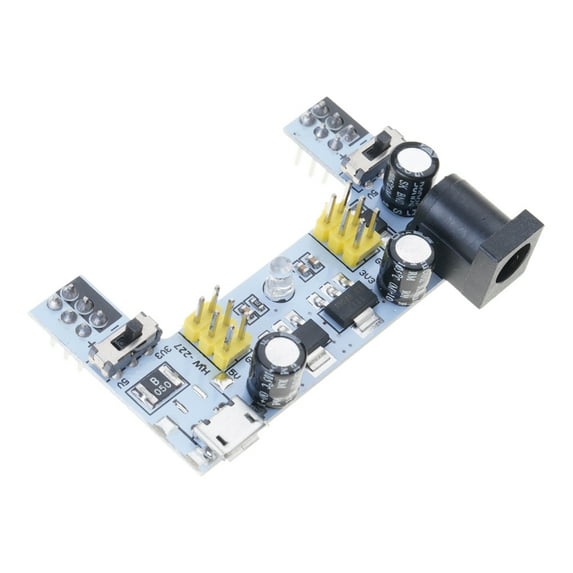 MB102 Breadboard Power Supply Module 2 Way 3.3V 5V MB102 Solderless ...