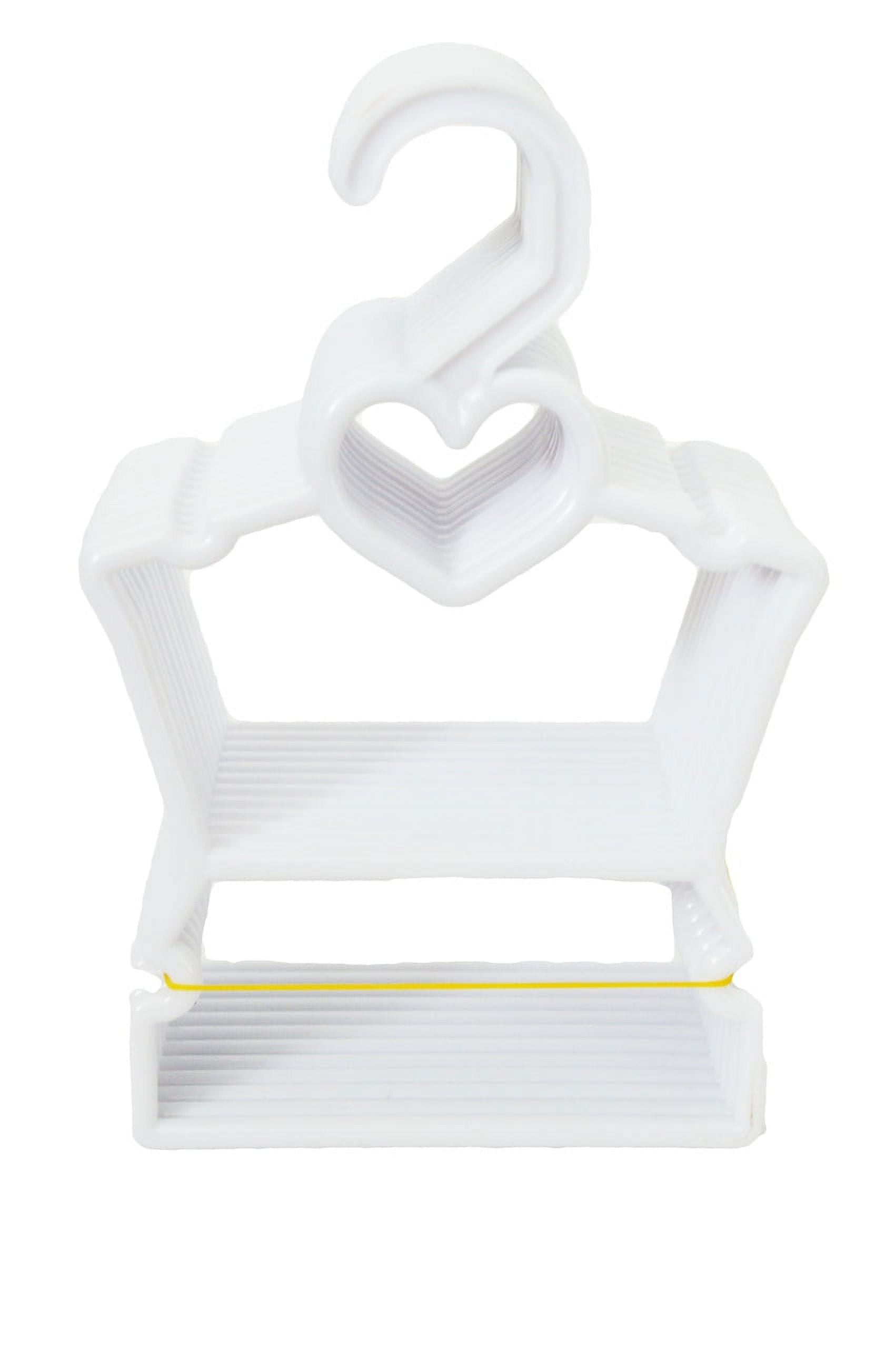 MBD® 12 White Heart Hangers For 18 Inch Doll Clothes - Walmart.com