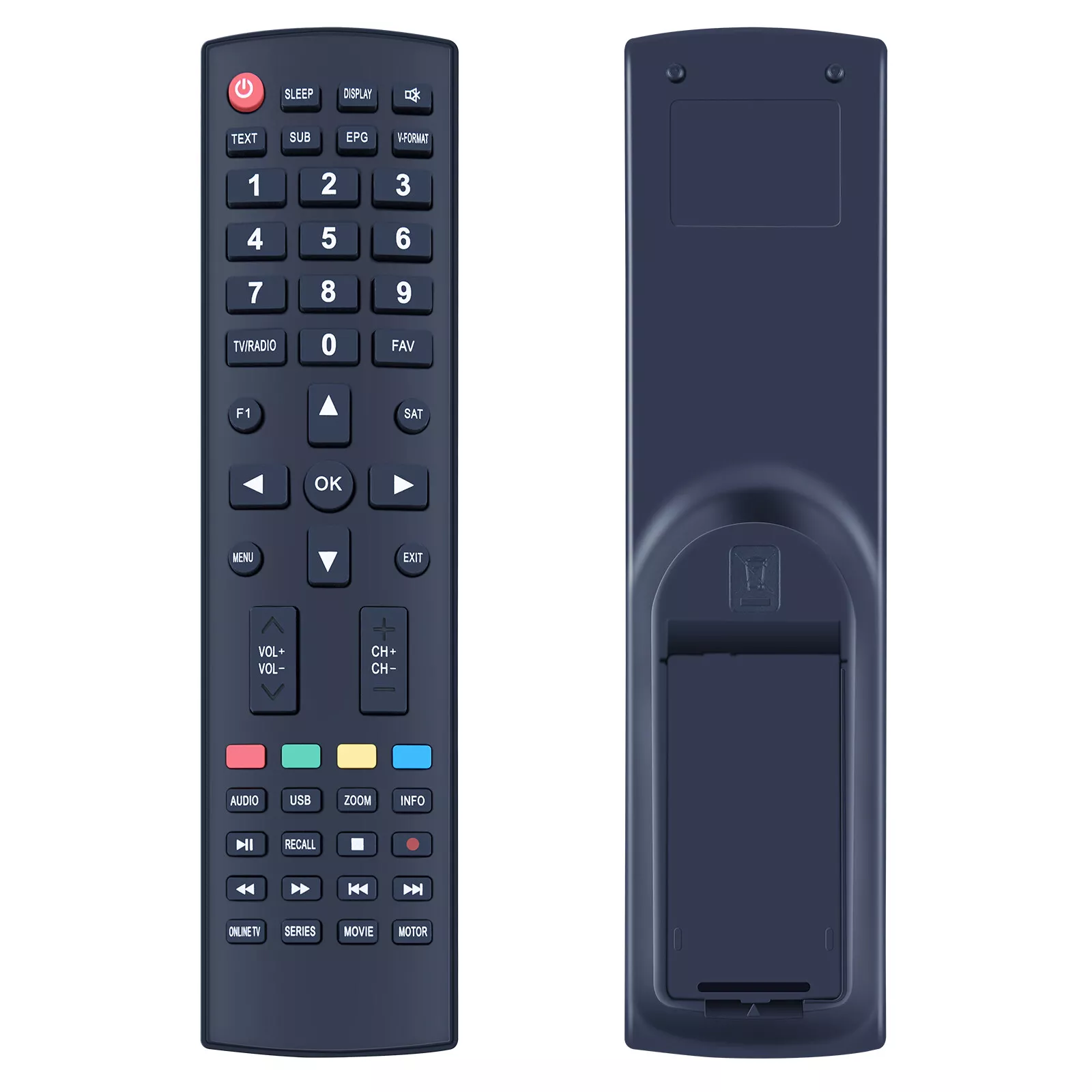 MBE771 Remote Control For ISTAR KOREA IPTV HD Receiver A1600 A1700 ...
