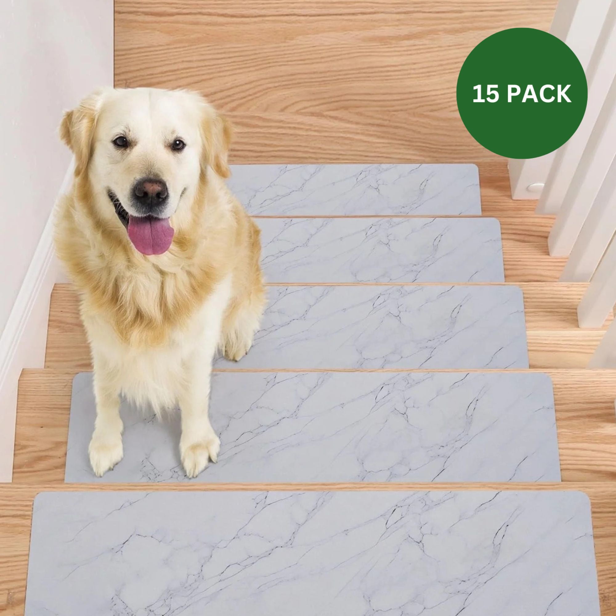 MBIGM Rubber Stair Treads, Non-Slip Stair Runner for Outdoor & Indoor ...