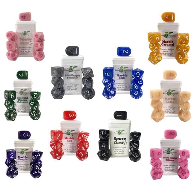 MBL & SHM Sampler Bundle 7-Set Dice Board Game in Assorted Color - 10 ...