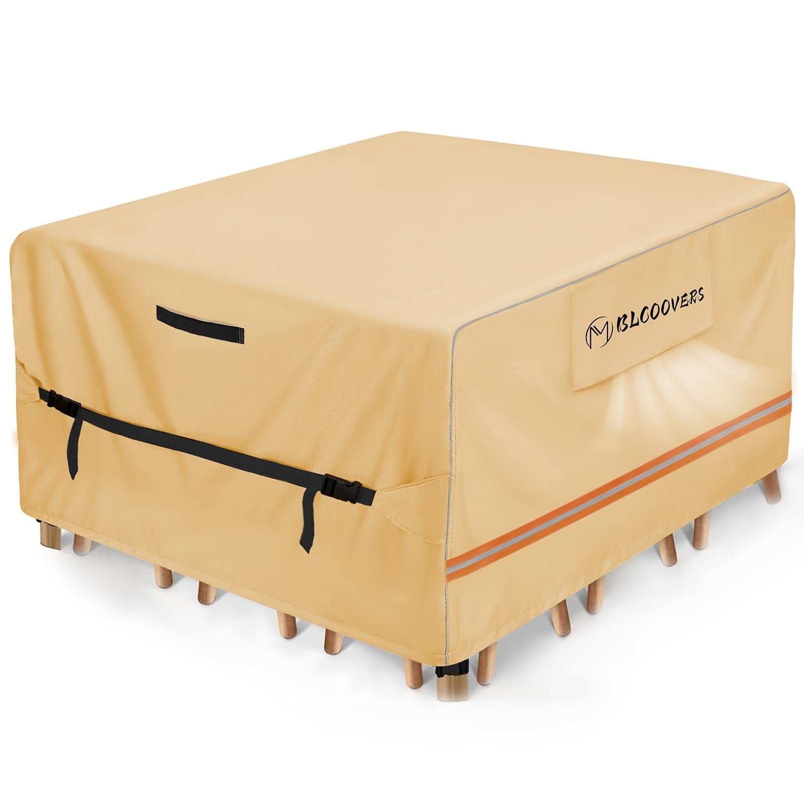 MBLCOOVERS Large Square Patio OIF8 Table Covers for Outdoor Furniture ...