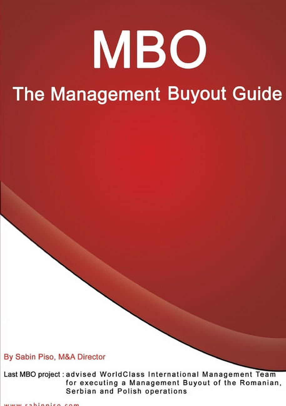 MBO - Management buyout guide, (Paperback) - Walmart.com