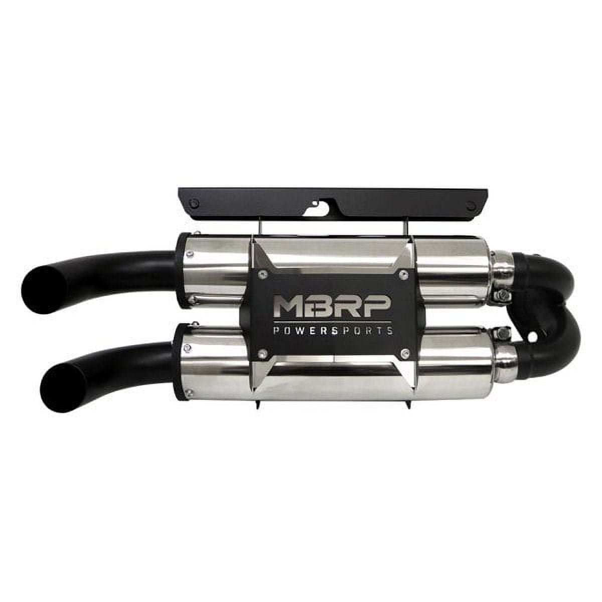 MBRP - Performance Slip-On Dual Stack Mufflers - Walmart.com
