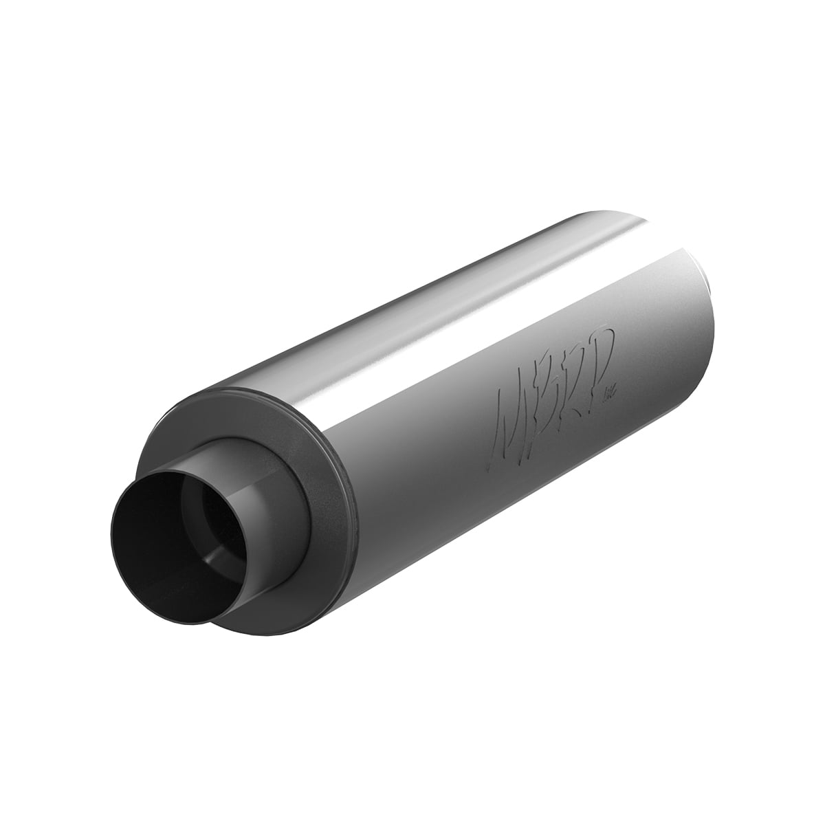 MBRP Universal 5in ID Inlet/Outlet 31in Single Muffler Aluminum ...