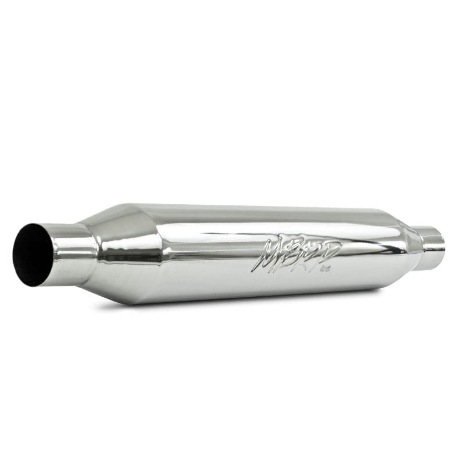 MBRP Universal Resonator 2.25in Inlet /Outlet 22in Body 26in Overall ...