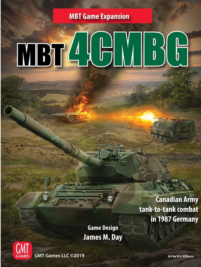 MBT Board Game Expansion 4CMBG Canadian Army Tank to Tank Combat in ...