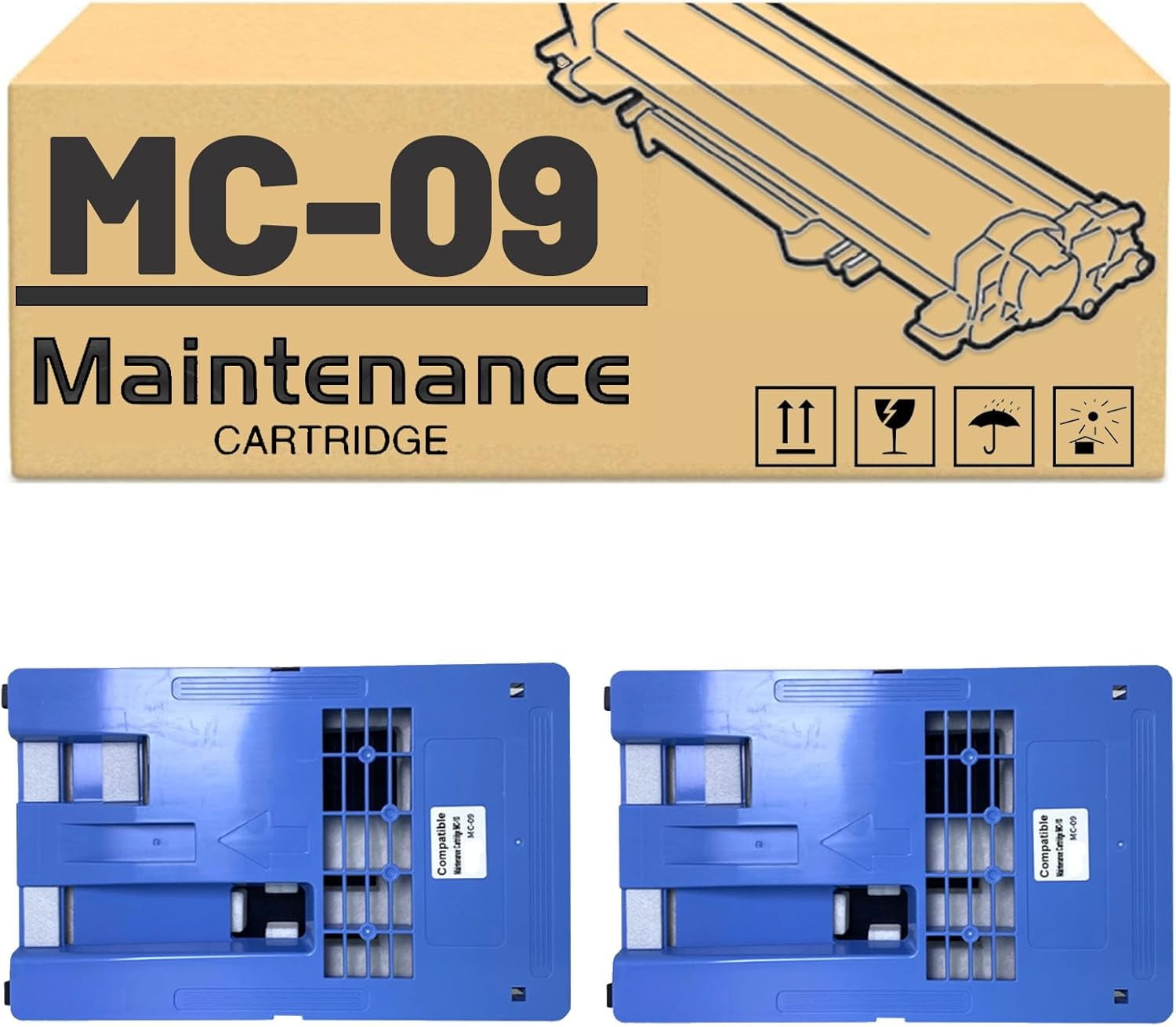 MC-09 MC 09 1320B012 Waste Ink Maintenance Cartridge Compatible for ...
