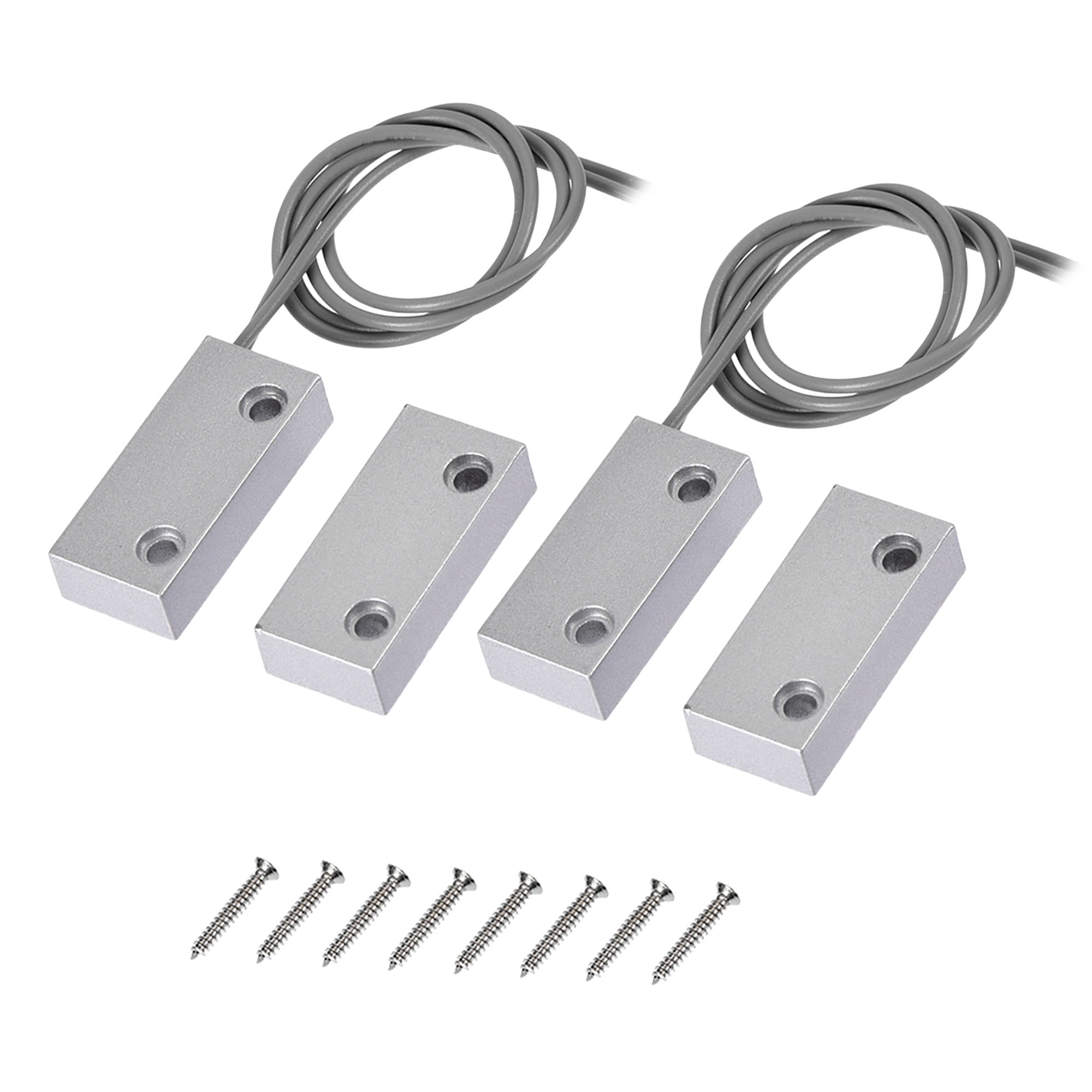 MC-51 NO Alarm Security Rolling Gate Garage Door Contact Magnetic Reed ...