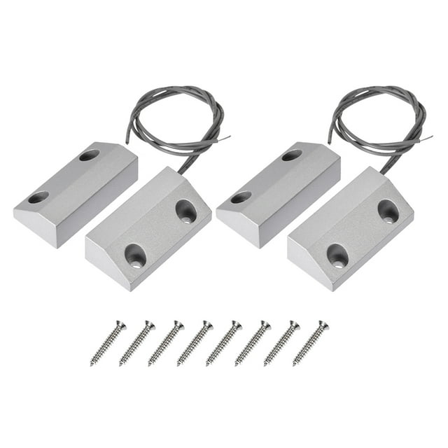 MC-56 NC Alarm Security Rolling Gate Garage Door Contact Magnetic Reed ...