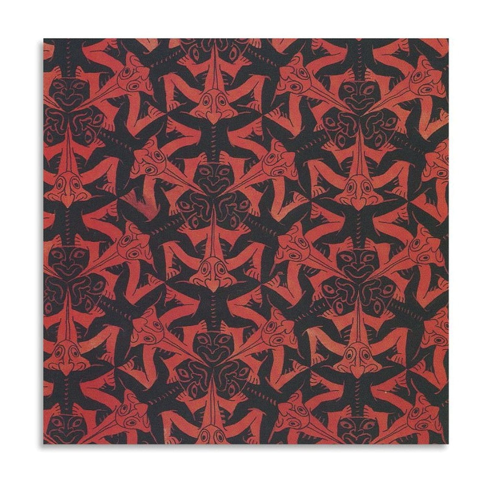 MC Escher Abstract Print Painting Black And White Poster (22) Picture ...