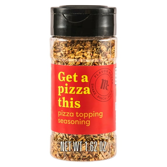 McCormick Flavor Maker Pizza Topping Seasoning, 1.62 oz Bottle ...