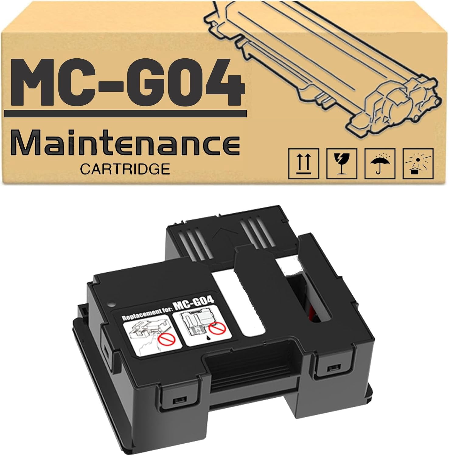 MC-G04 MCG04 5813C001 Waste Ink Maintenance Cartridge Compatible for ...