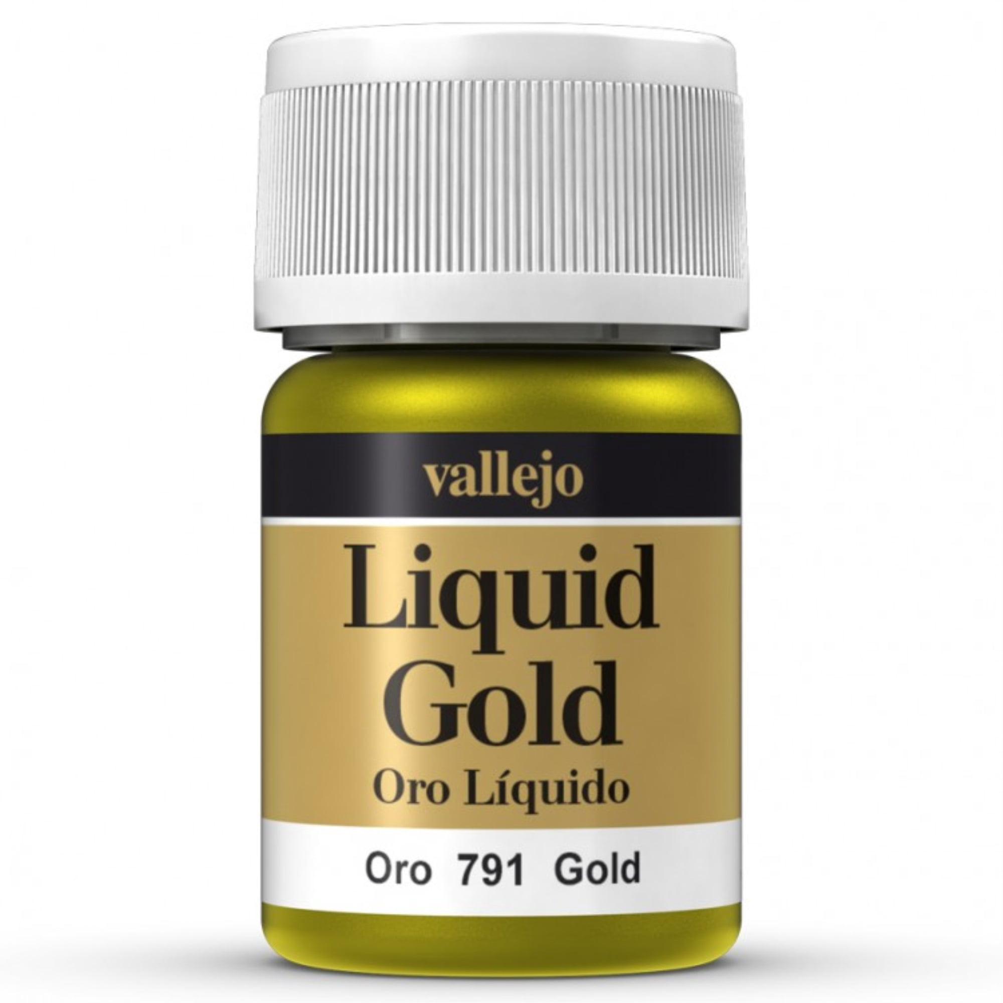 MC: Gold, Alcohol Based, 35 ml Vallejo Gold Paint, 35ml Acrylicos ...