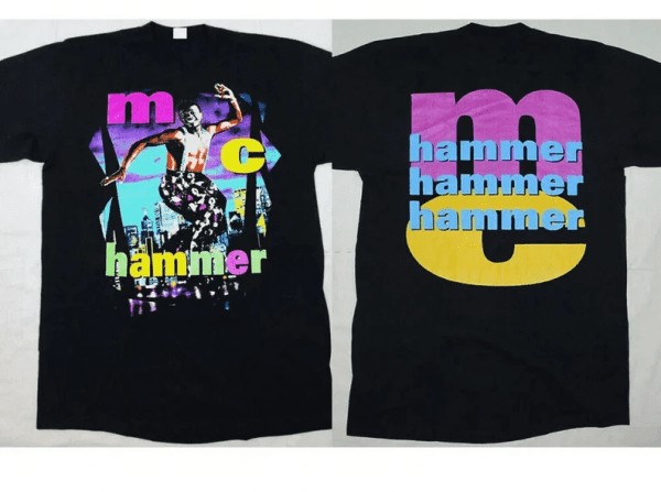 MC Hammer Rapper Tour Concert Short-Sleeve T-Shirt - Walmart.com