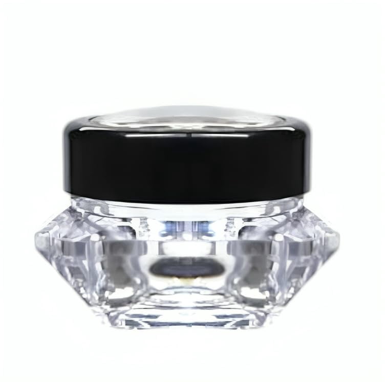 MC PIPWALA 5 GM Diamond Shape Acrylic Transparent Container with cap ...