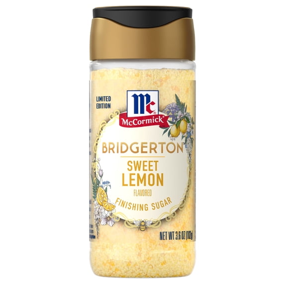 McCormick Sweet Lemon Finishing Sugar, 3.6 oz Bottle - Walmart.com