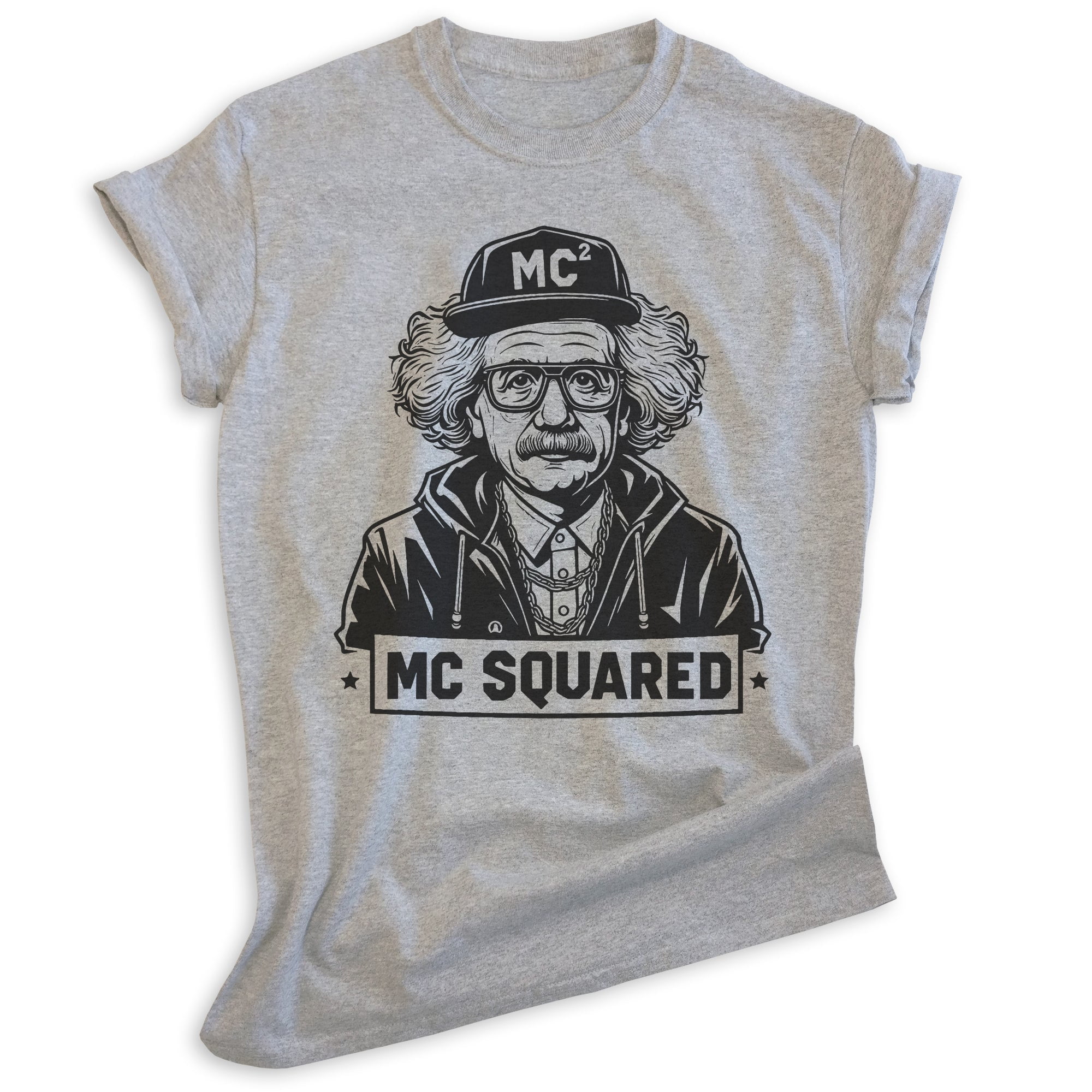 MC Squared Einstein T-shirt, Unisex Women's Men's Shirt, Funny Albert ...