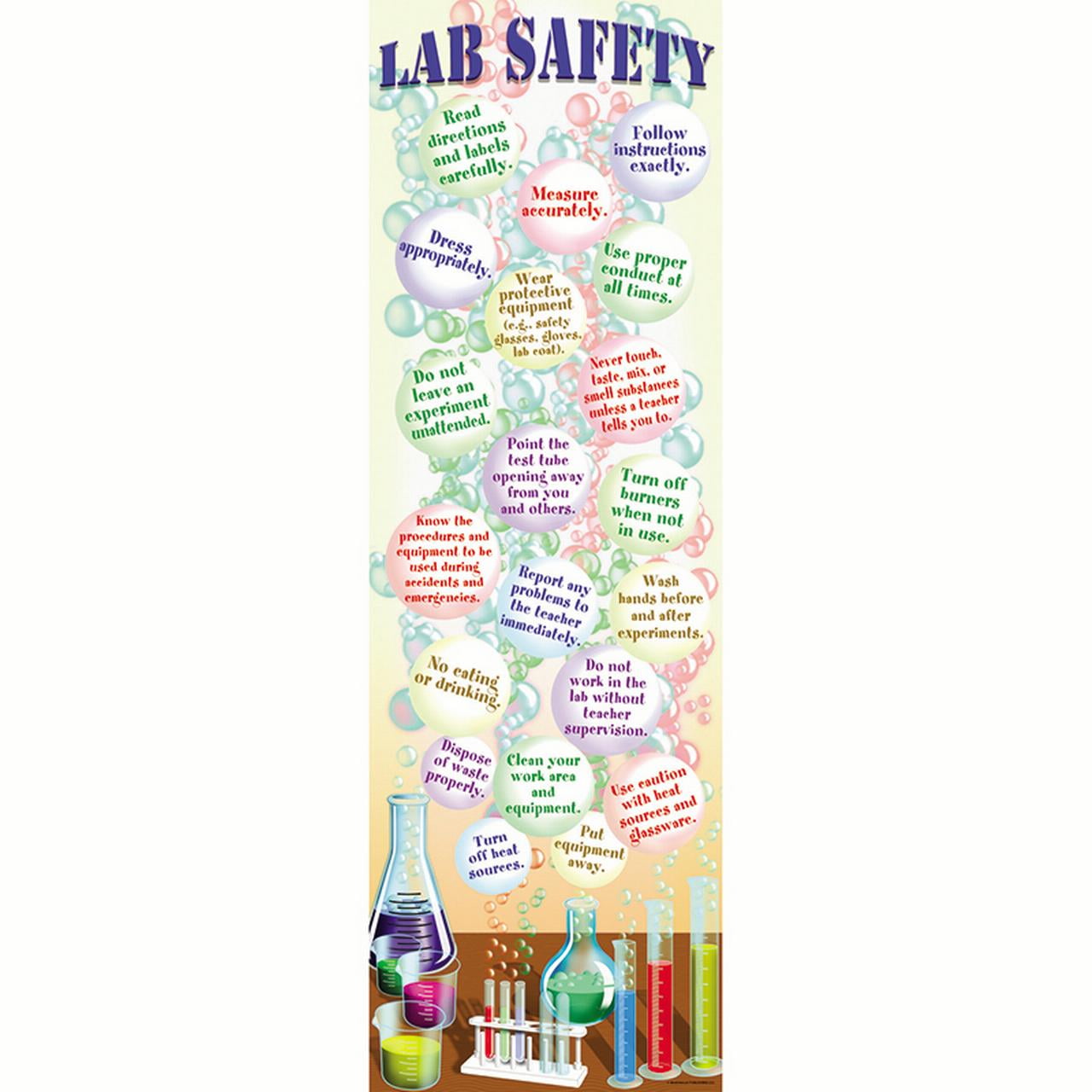 MC-V1686 - Science Lab Safety Colossal Poster by McDonald Publishing ...