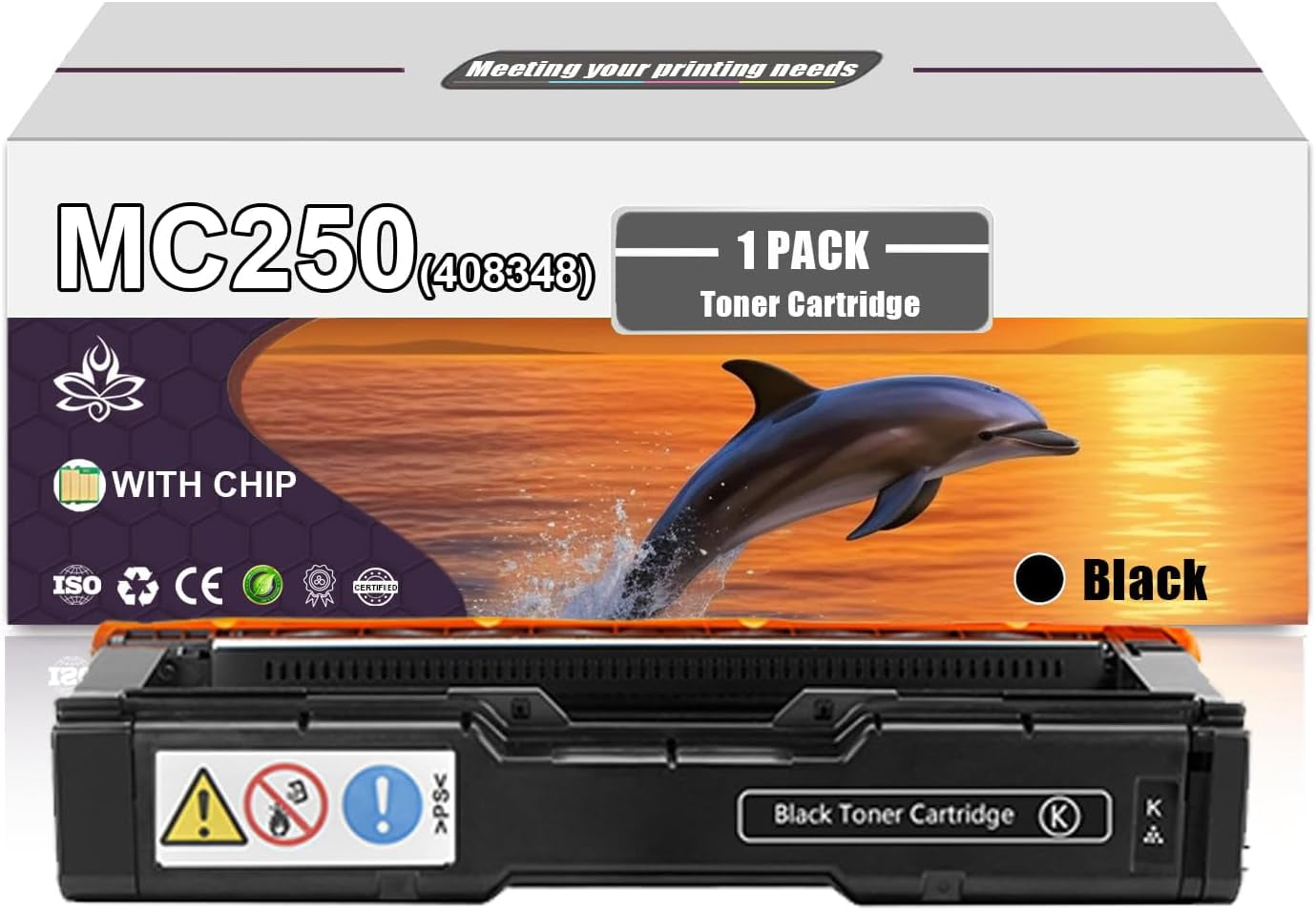 MC250 Toner Cartridges Compatible for Ricoh MC250 408348 408349 408350 ...