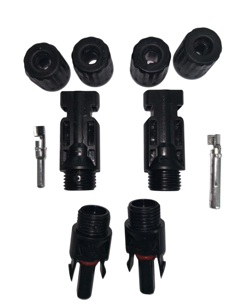 MC4 Male Female Solar Panel Cable Connectors Set of 20 Pairs - Walmart.com