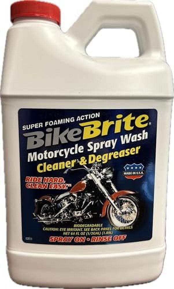 MC44R Motorcycle Spray Wash Cleaner and Degreaser - 64 fl. oz.,Blue ...