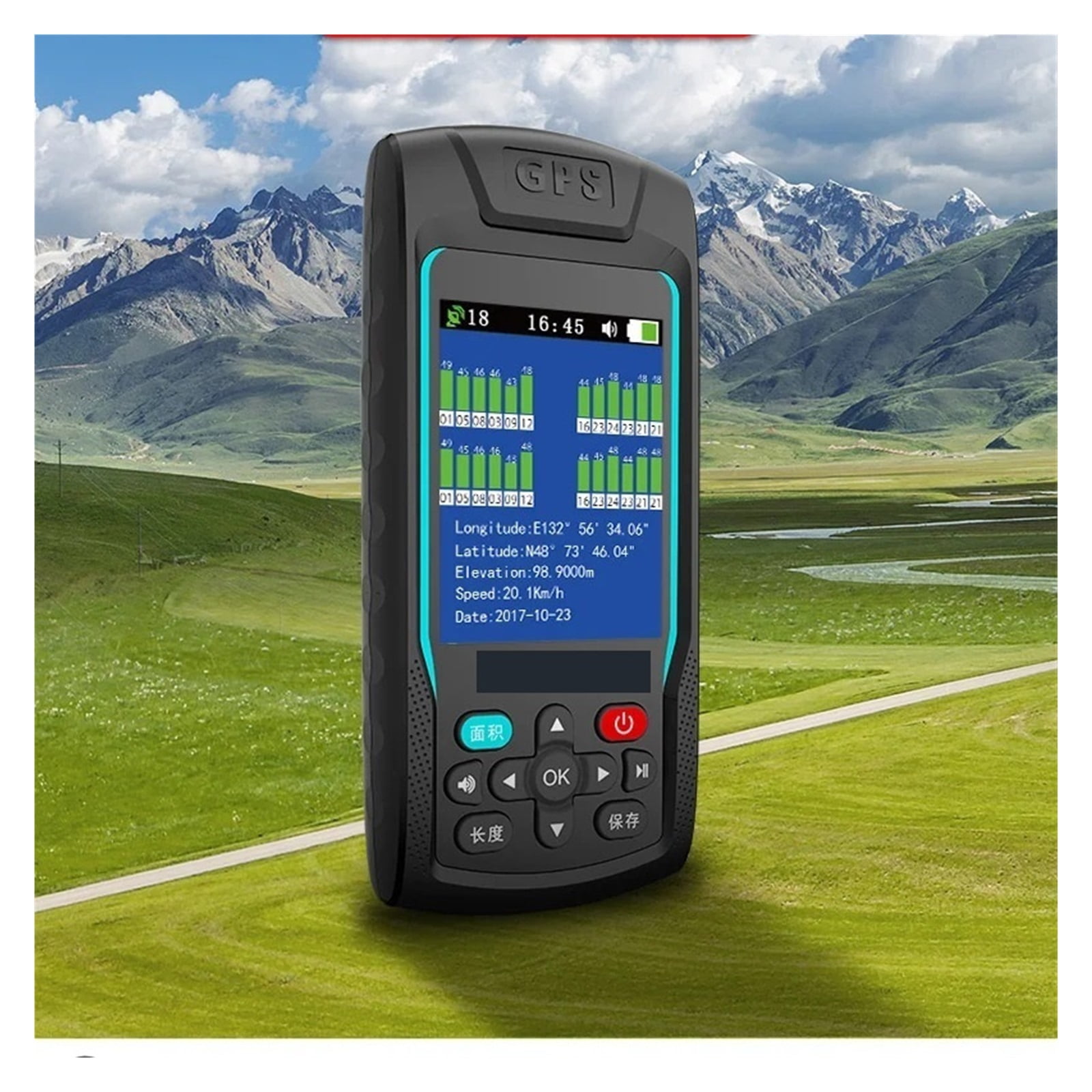 MC8066C GPS Land Area Measure, Land Meter GNSS , GPS To Measure Terrain ...