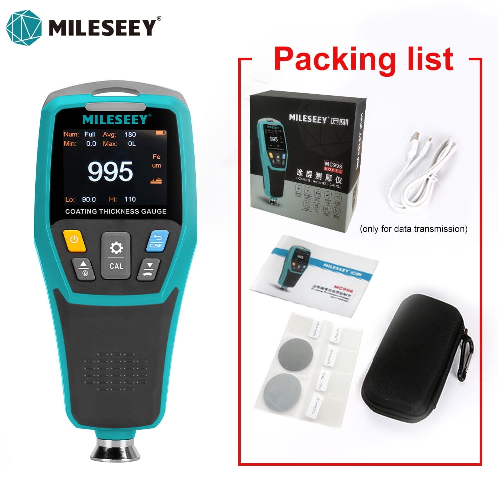MC996 MC998 Thickness Gauges Car Paint Film Coating Thick Detector ...