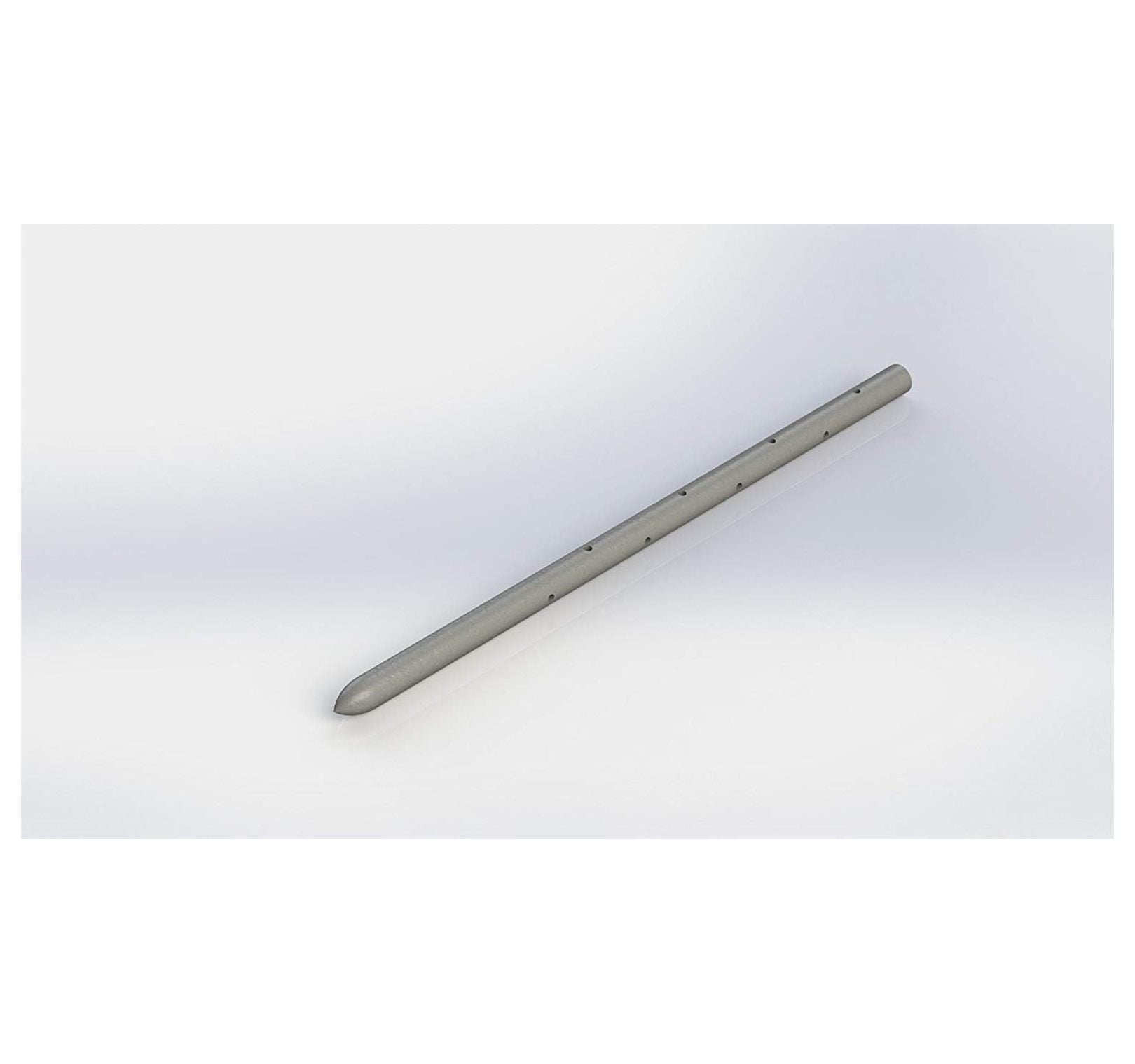 MCA 36 Inch Round Steel Form Stakes with Holes, 10 Pack, 3/4" Diameter ...