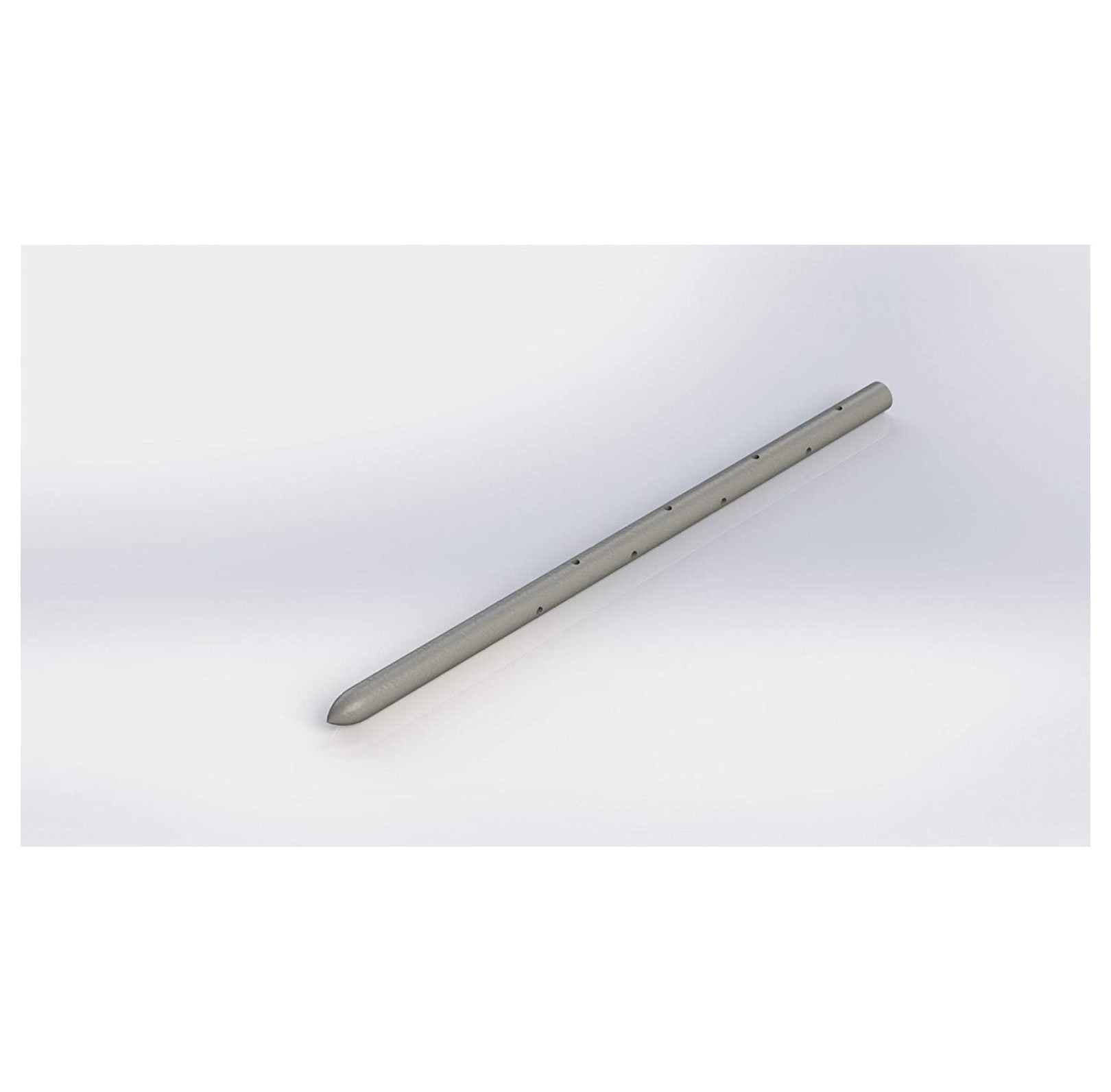 MCA 36 Inch Round Steel Form Stakes with Holes, 10 Pack, 3/4" Diameter ...