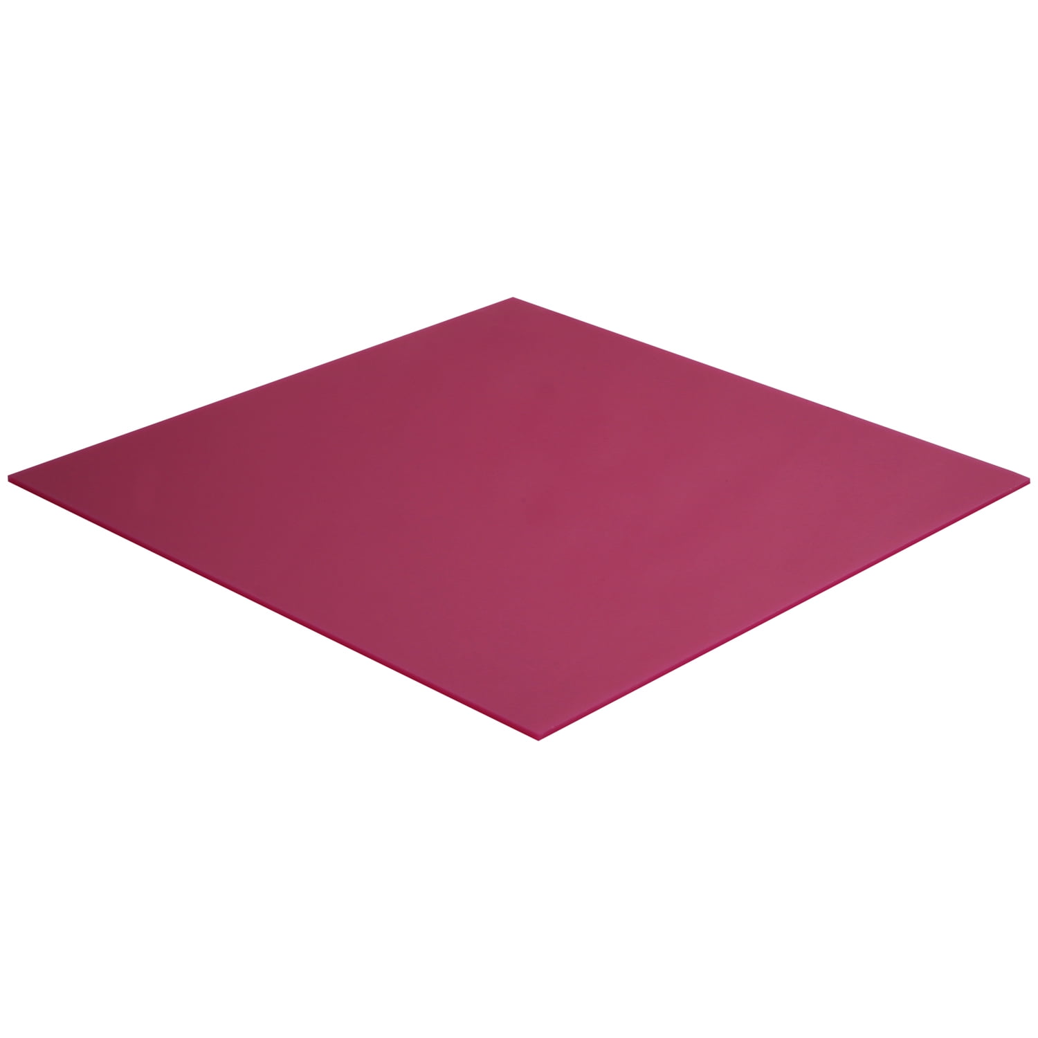 MCB 1/8 Thick Acrylic Plexiglass Sheet (Pink 12 x 12) - Walmart.com