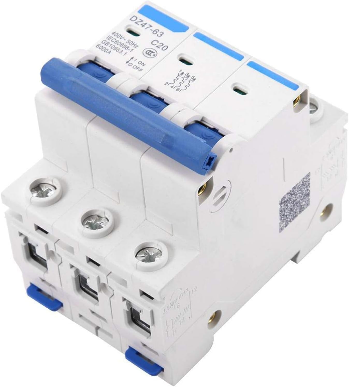 MCB, AC 400V 6/10/16/20A Practical Mini Circuit Breaker, Stable Mini ...