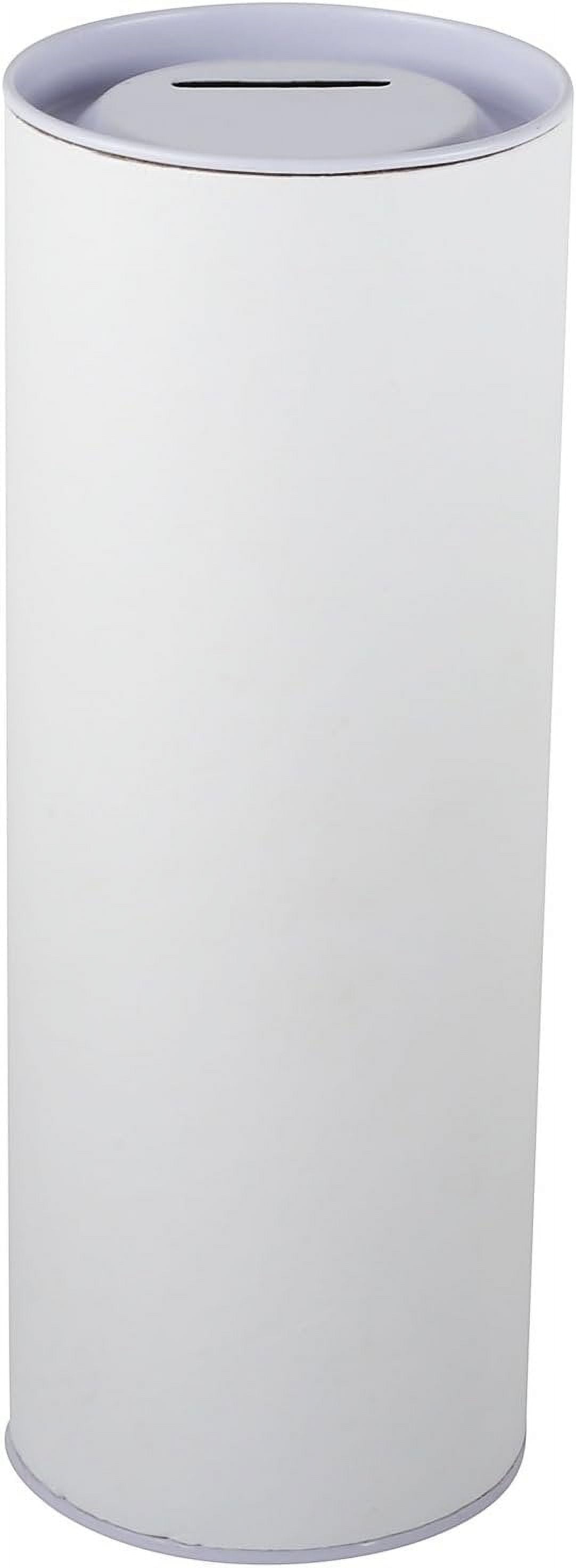 MCB Blank Paper Tube Coin Collection Boxes - Ticket Box - Tip Container ...