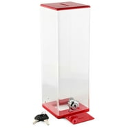 Blank Square Donation Can or Fundraising Charity Box Cardboard (Pkg of ...