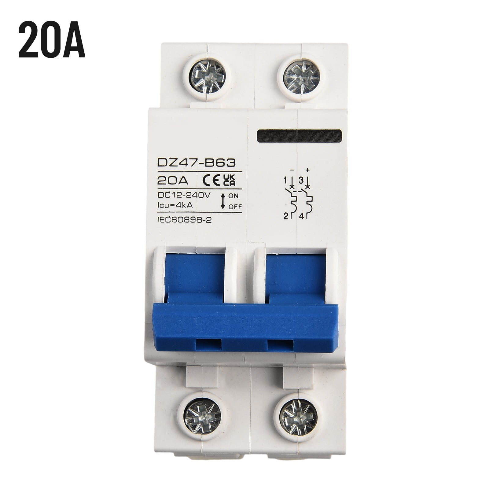 MCB Micro Car Battery Protector Circuit Breaker DC Protection Switch ...