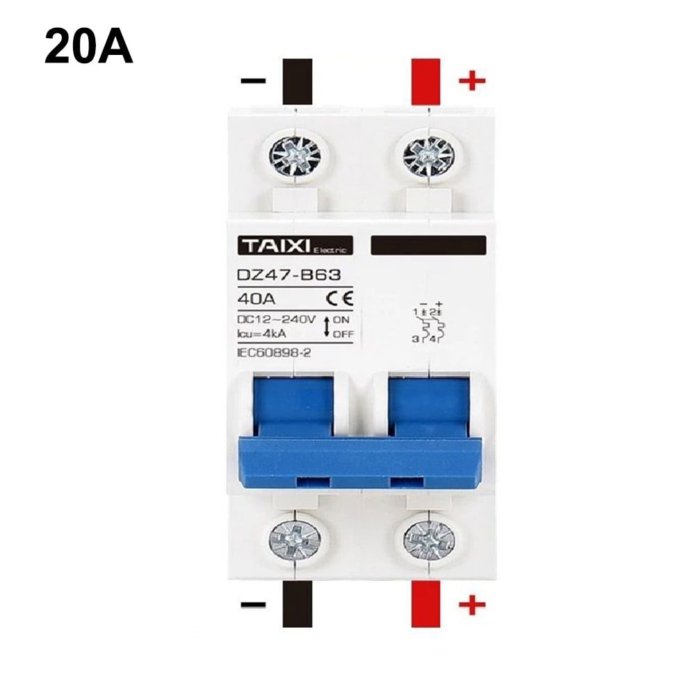 MCB Micro Car Battery Protector Circuit Breaker DC Protection Switch ...