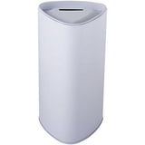 MCB Triangle Tin Donation Box ~ Tip Container ~ Coin Collection Box ...
