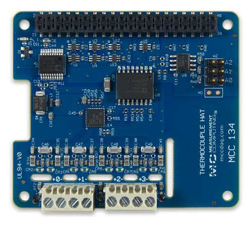 MCC 134: Thermocouple Measurement DAQ HAT for Raspberry Pi - Walmart.com