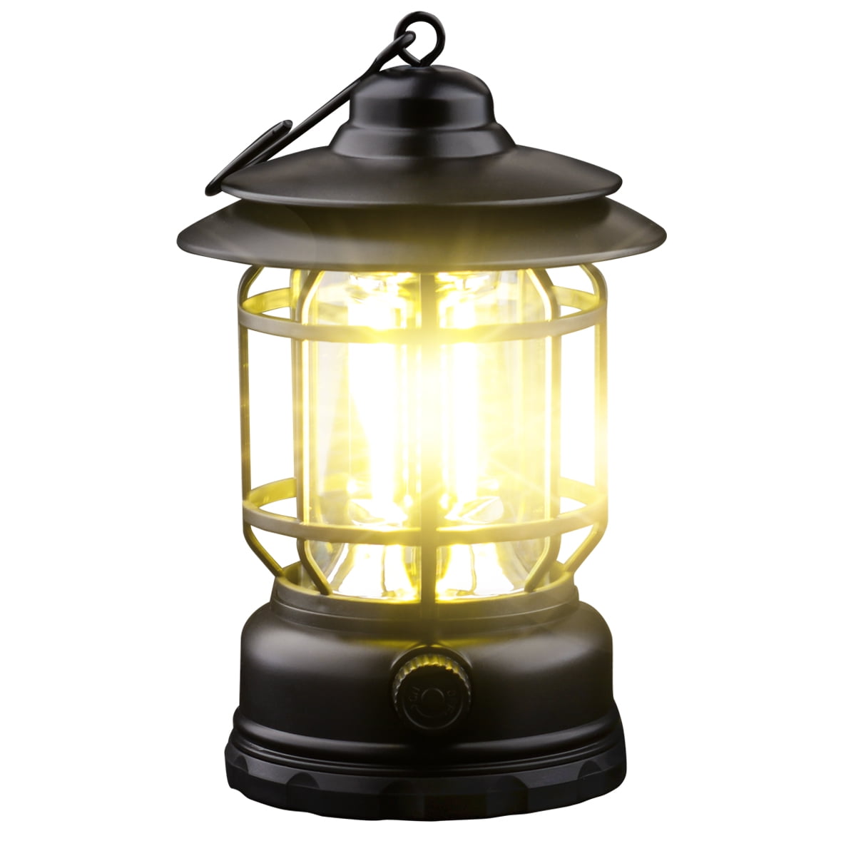 MCCC Vintage LED Lantern camping rechargeable Dimmer Light Portable for ...
