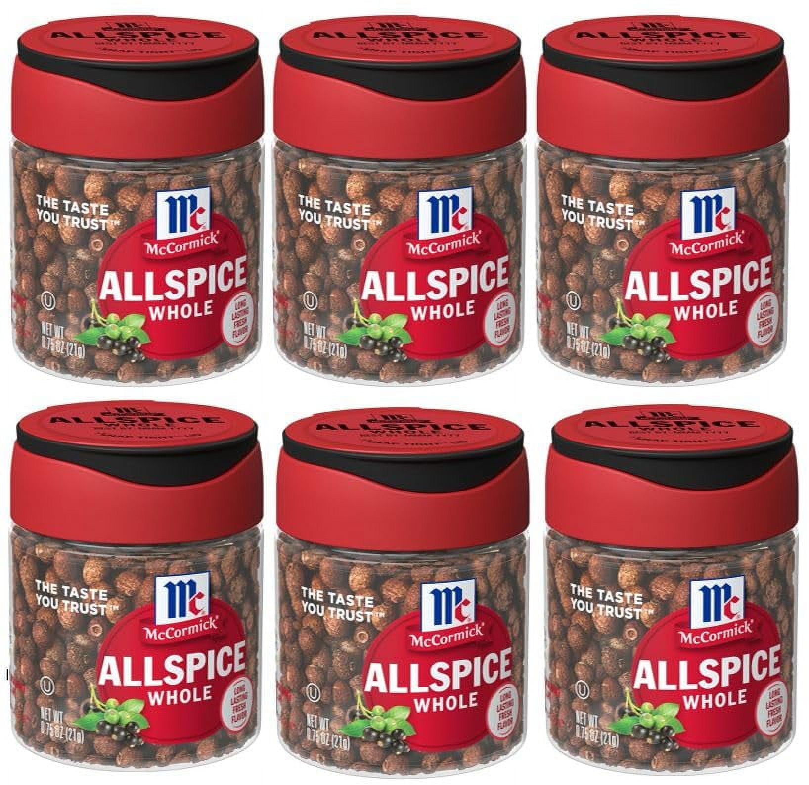MCCORMICK ALLSPICE WHOLE .75 oz, Pack of 6 - Walmart.com
