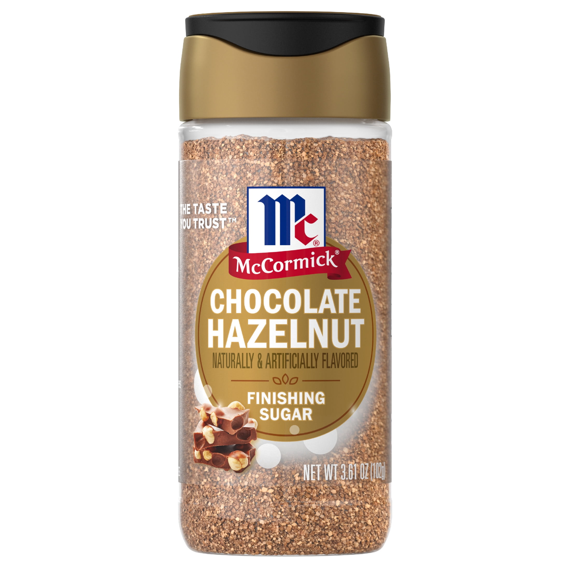 McCormick Chocolate Hazelnut Finishing Sugar, 3.61 oz Bottle - Walmart.com