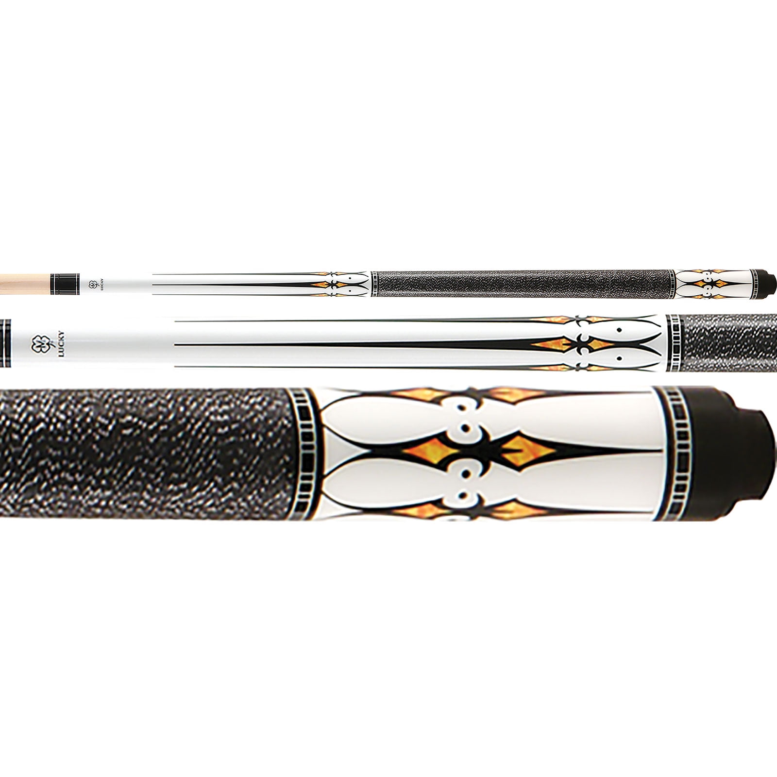 McDermott Lucky L40 White Pool Cue Stick - Professional Precision ...