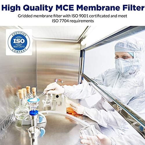 MCE Gridded Membrane Filter, Membrane Solutions Mixed Cellulose Esters ...