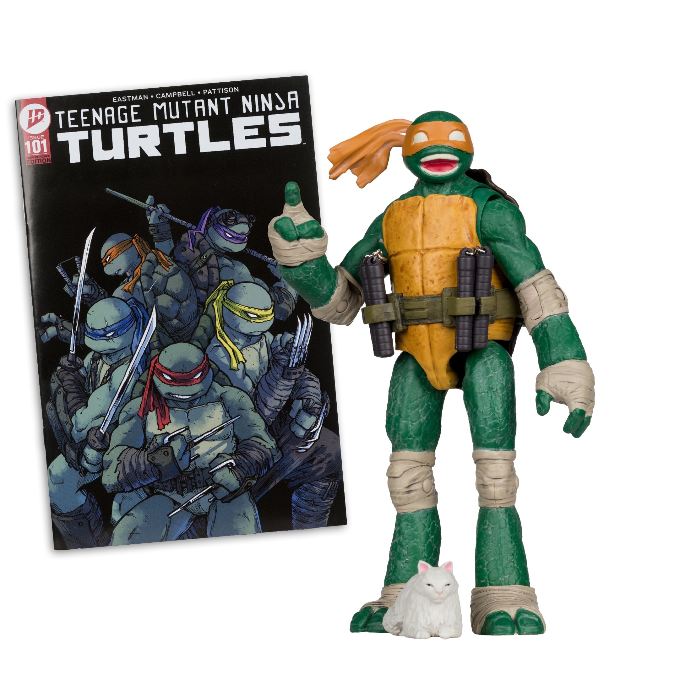 Teenage Mutant Ninja Turtles (Page Punchers) Michelangelo 5" Action ...
