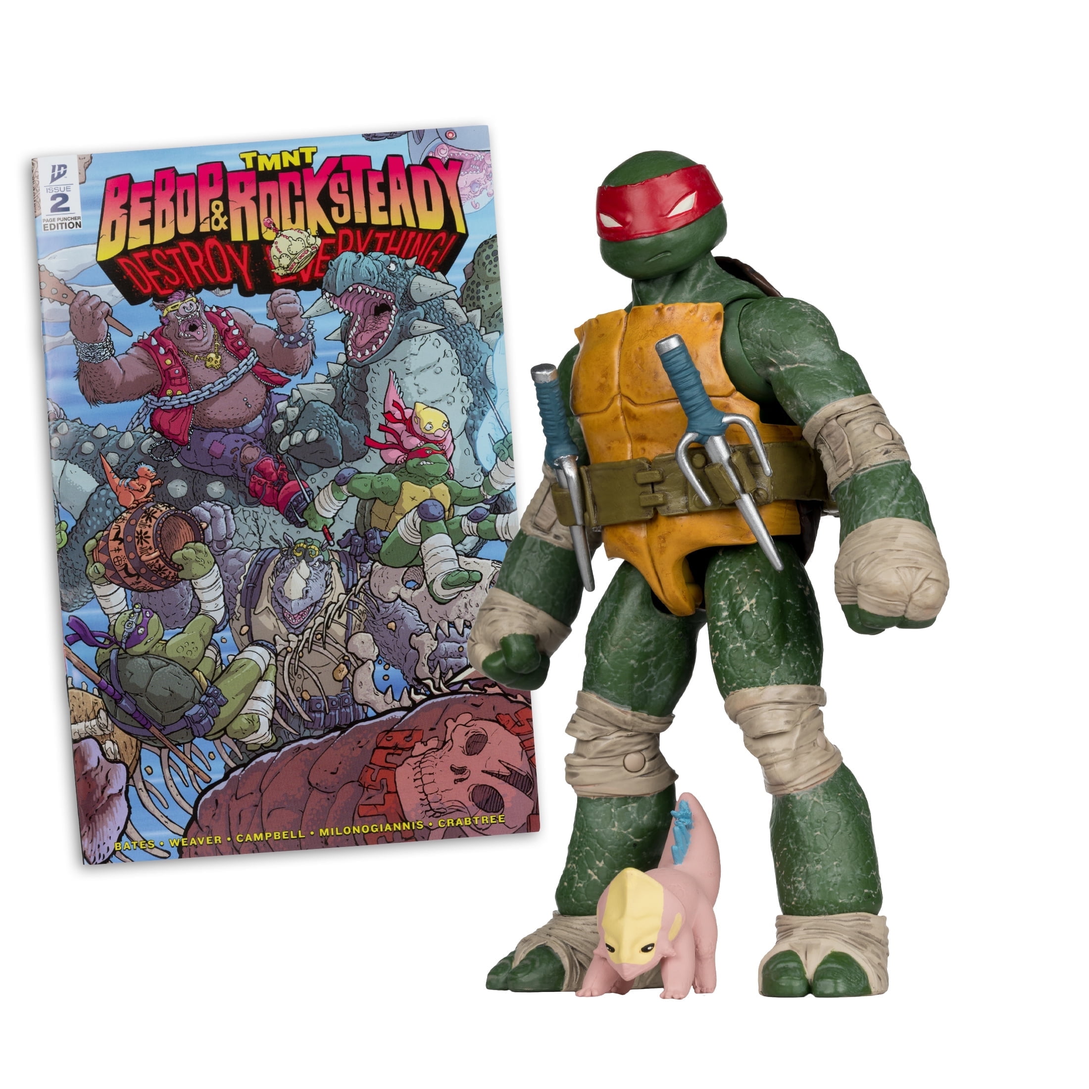 McFarlane Toys TMNT Page Punchers Raphael 5" Action Figure with Comic ...