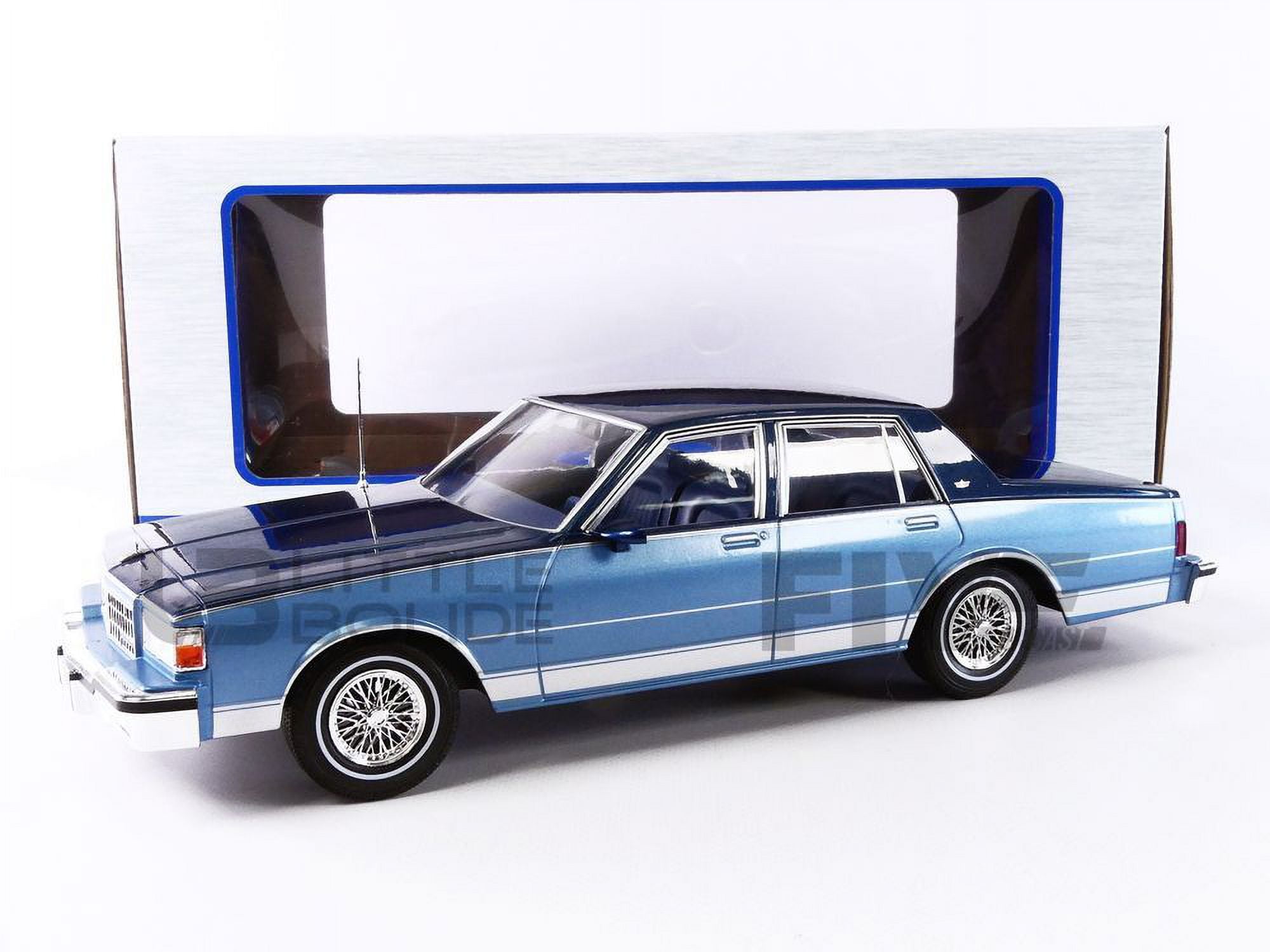 MCG 1/18 - 1987 CHEVROLET Caprice Model Car - Diecast Collectible Chevy ...