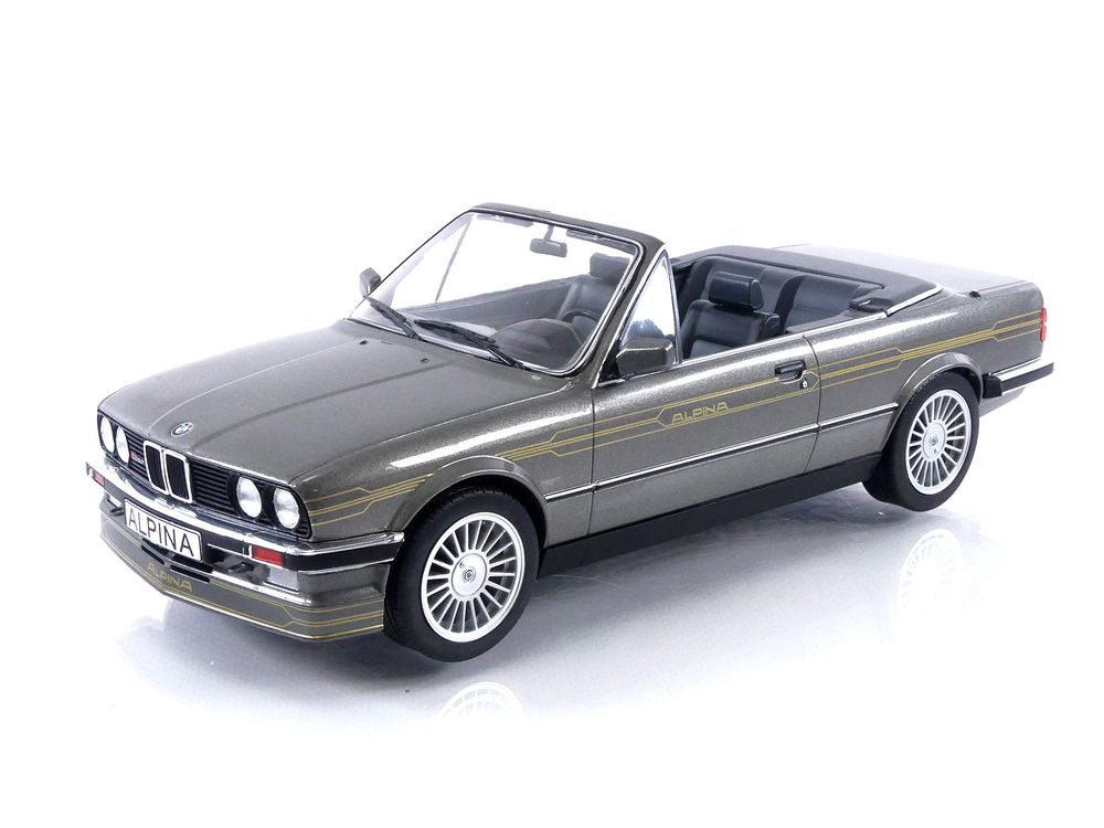 MCG 1989 BMW 325i (e30) Cabriolet Alpina C2 Grey Metallic 1:18 ...