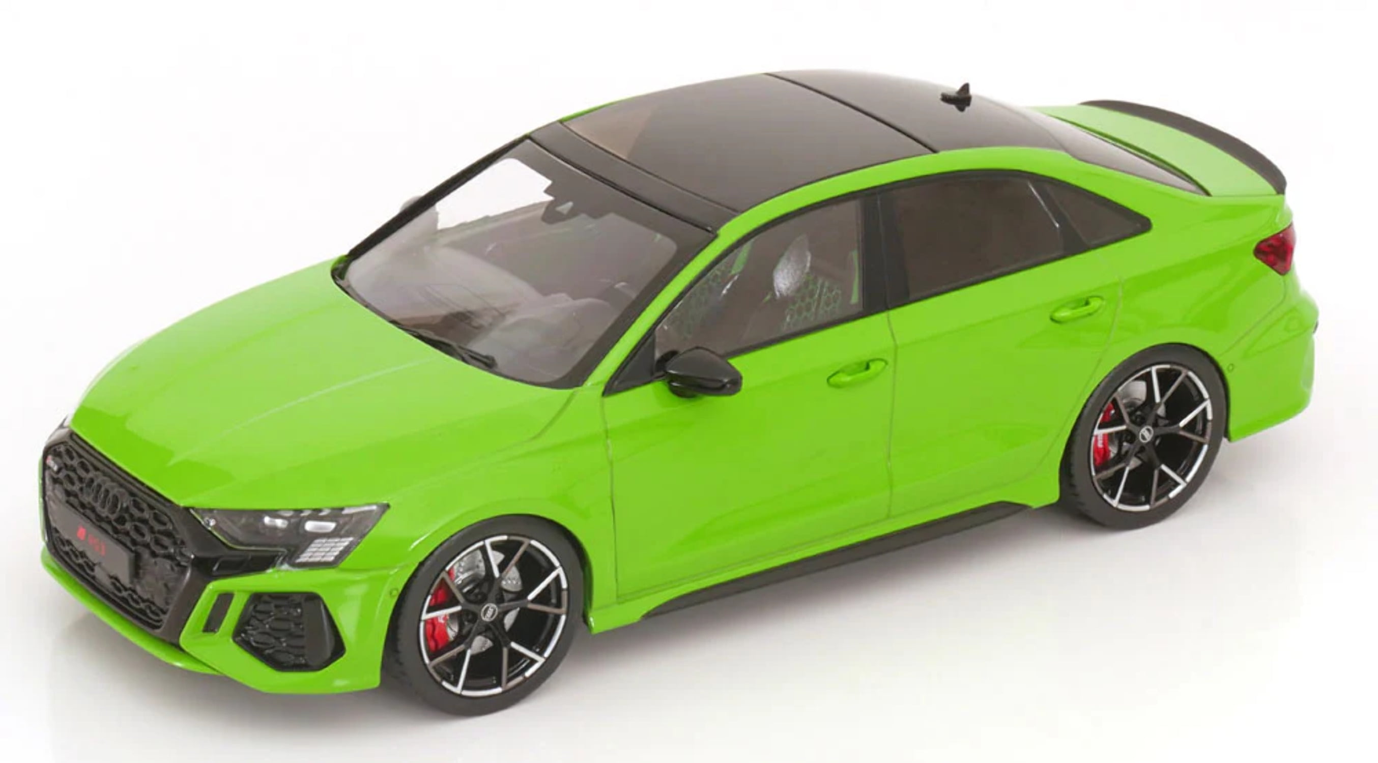 MCG 2022 Audi RS3 Sedan 8Y Kyalami Green 1:18 - Walmart.com