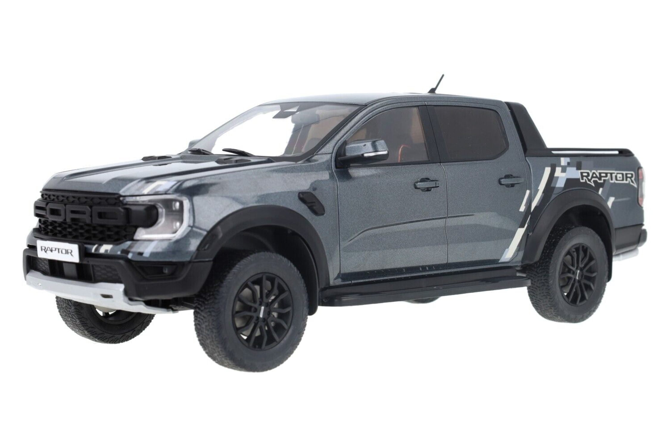 MCG 2023 Ford Ranger Raptor Crew Cab Pickup Truck Dark Grey Metallic 1: ...
